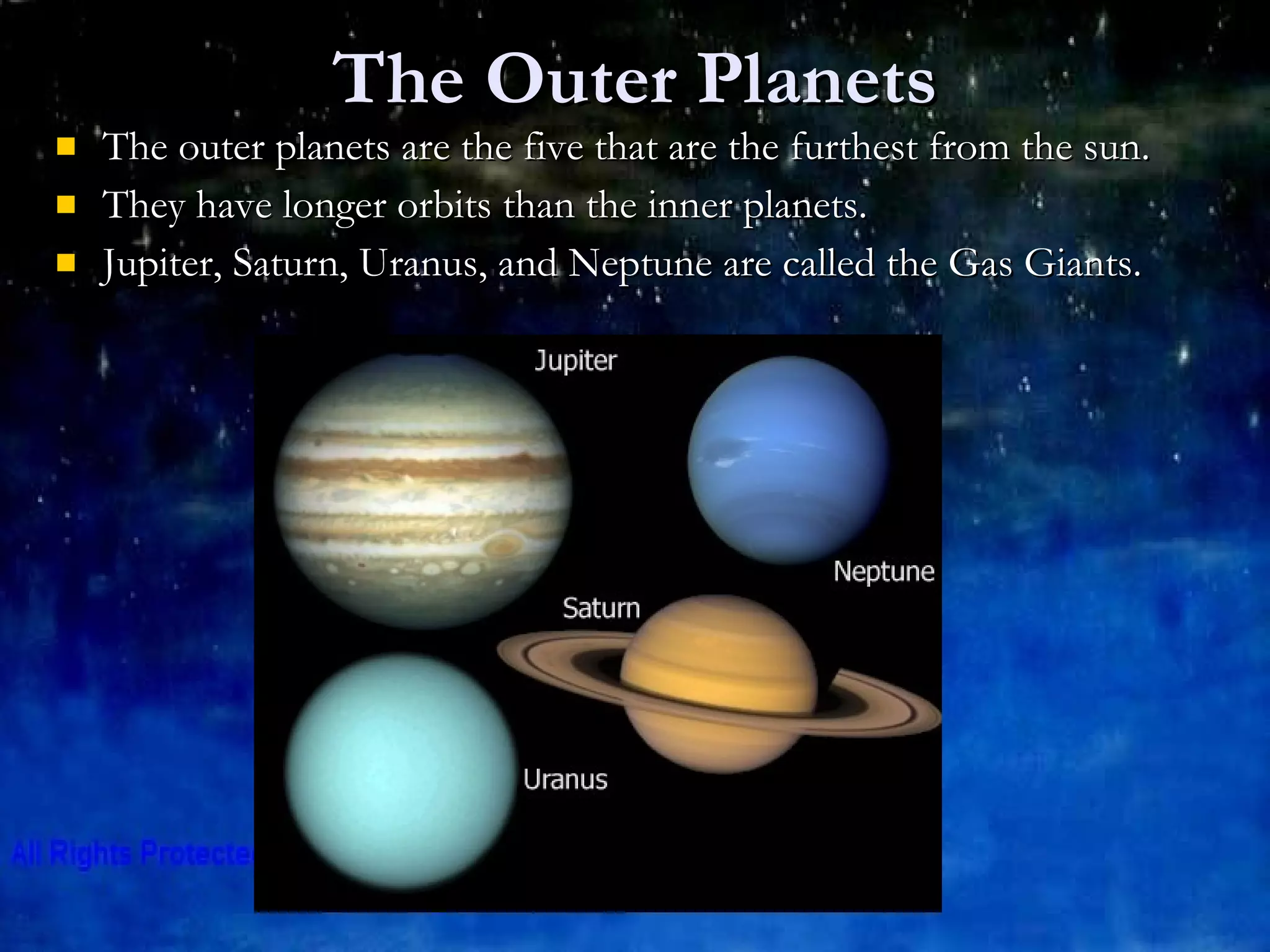 The Outer Planets | PPT