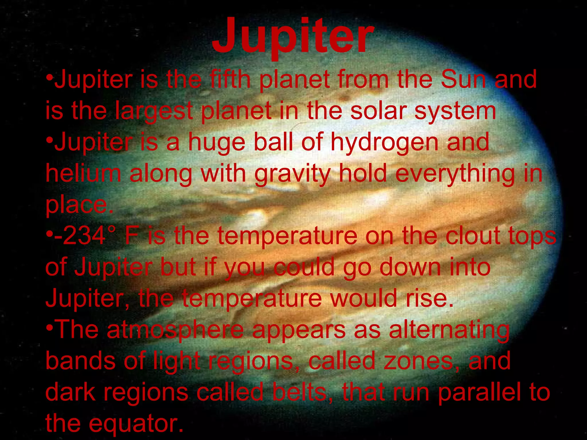 The Outer Planets | PPT