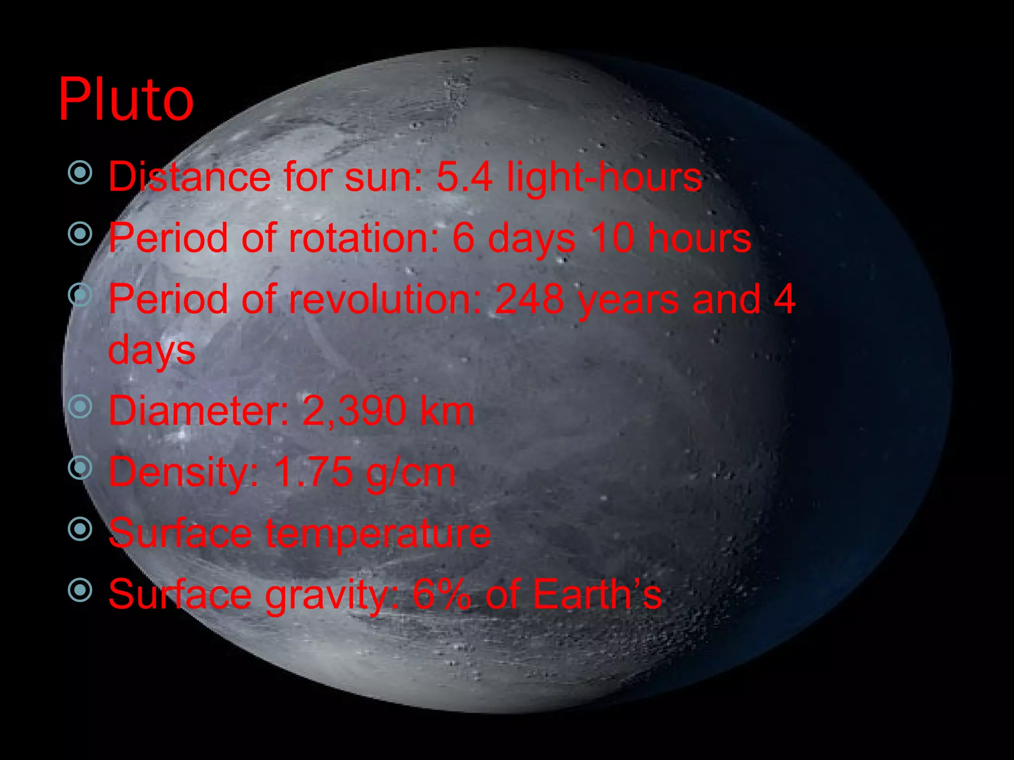 The Outer Planets Of Our Solar System | PPT