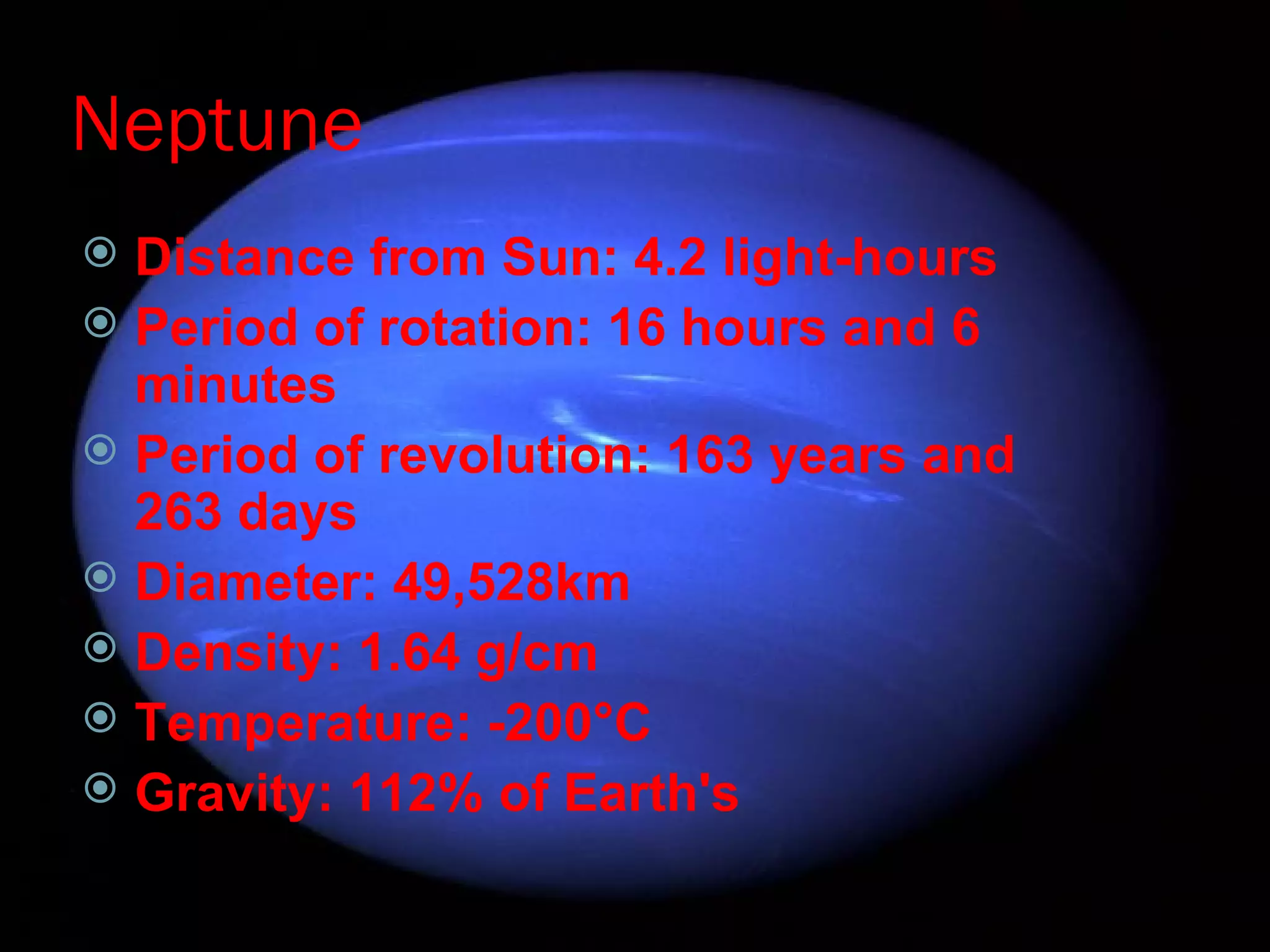 The Outer Planets Of Our Solar System | PPT