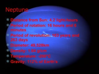 The Outer Planets Of Our Solar System | PPT