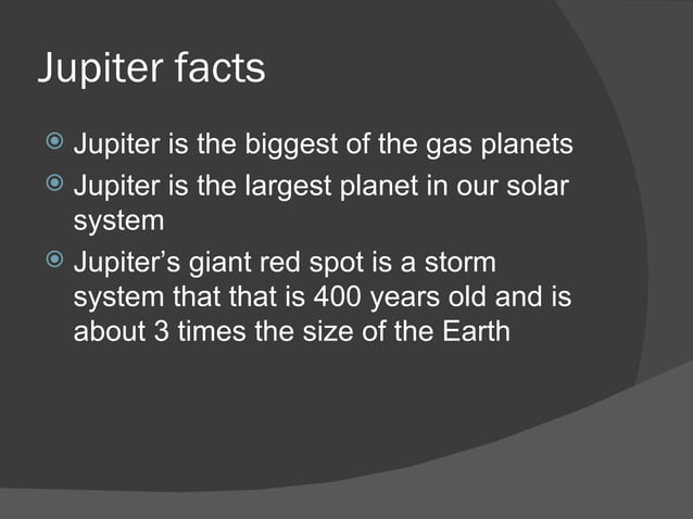 The Outer Planets Of Our Solar System | PPT