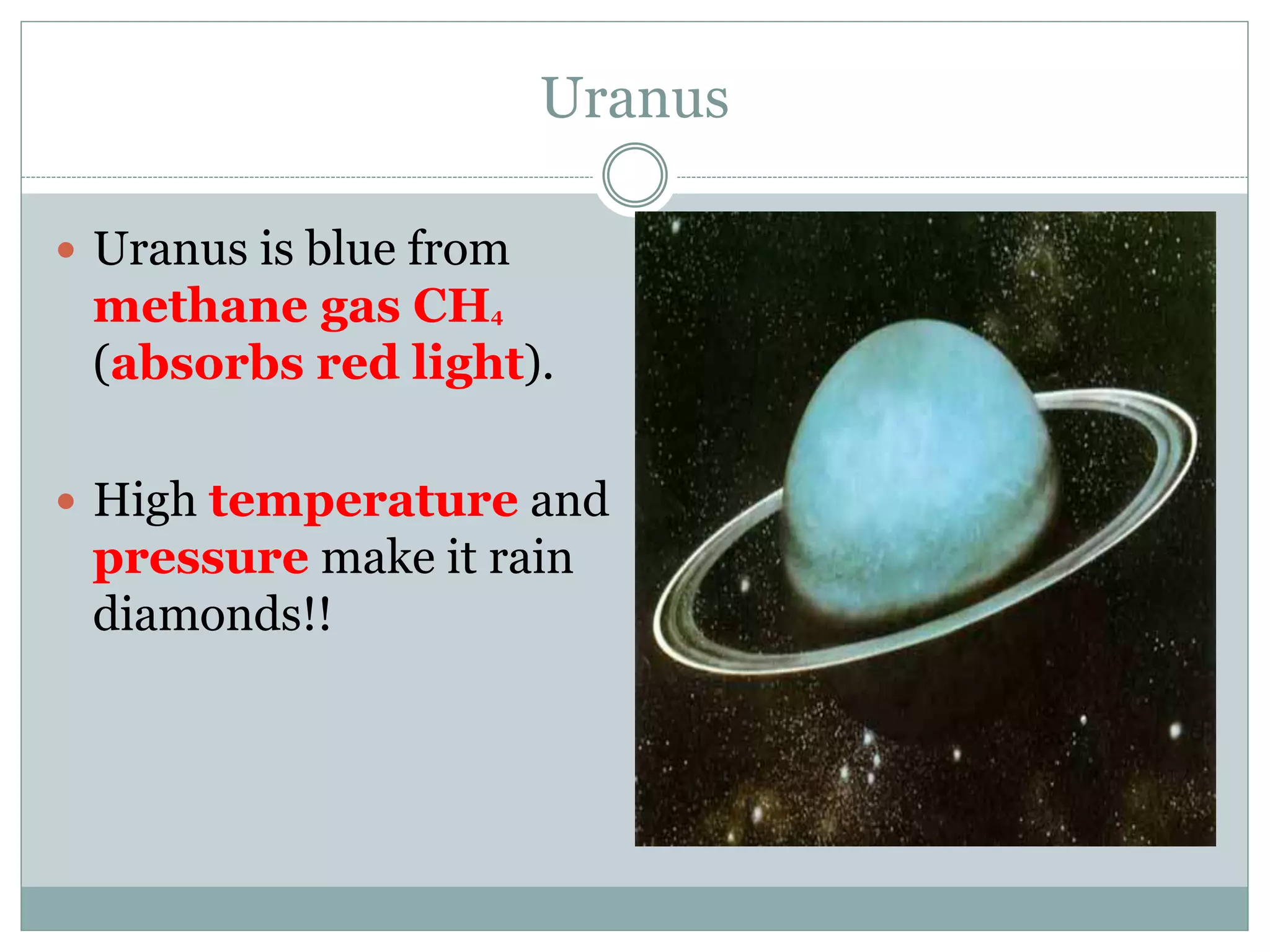 The Outer Planets | PPTX