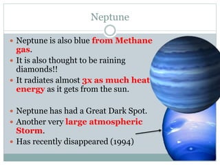The Outer Planets | PPTX