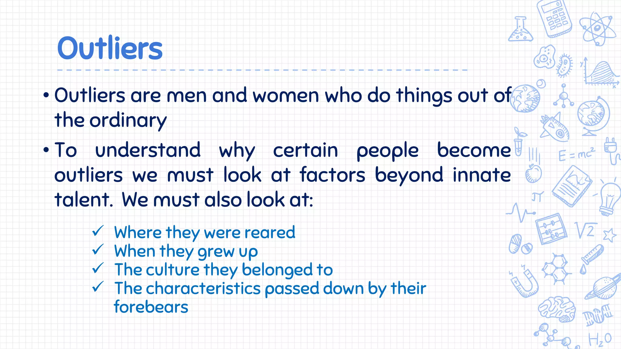 Outliers -Story of Success by Malcolm Gladwell | PPTX