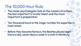 Outliers -Story of Success by Malcolm Gladwell | PPTX