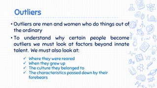 Outliers -Story of Success by Malcolm Gladwell | PPTX