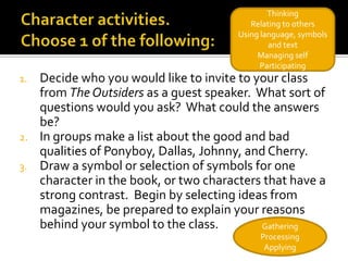 The Outsiders | PPTX