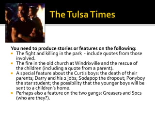 The Outsiders | PPTX