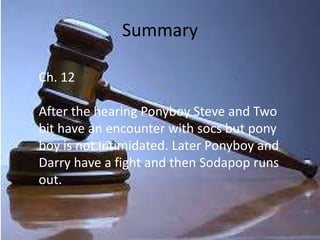 The Outsiders | PPTX