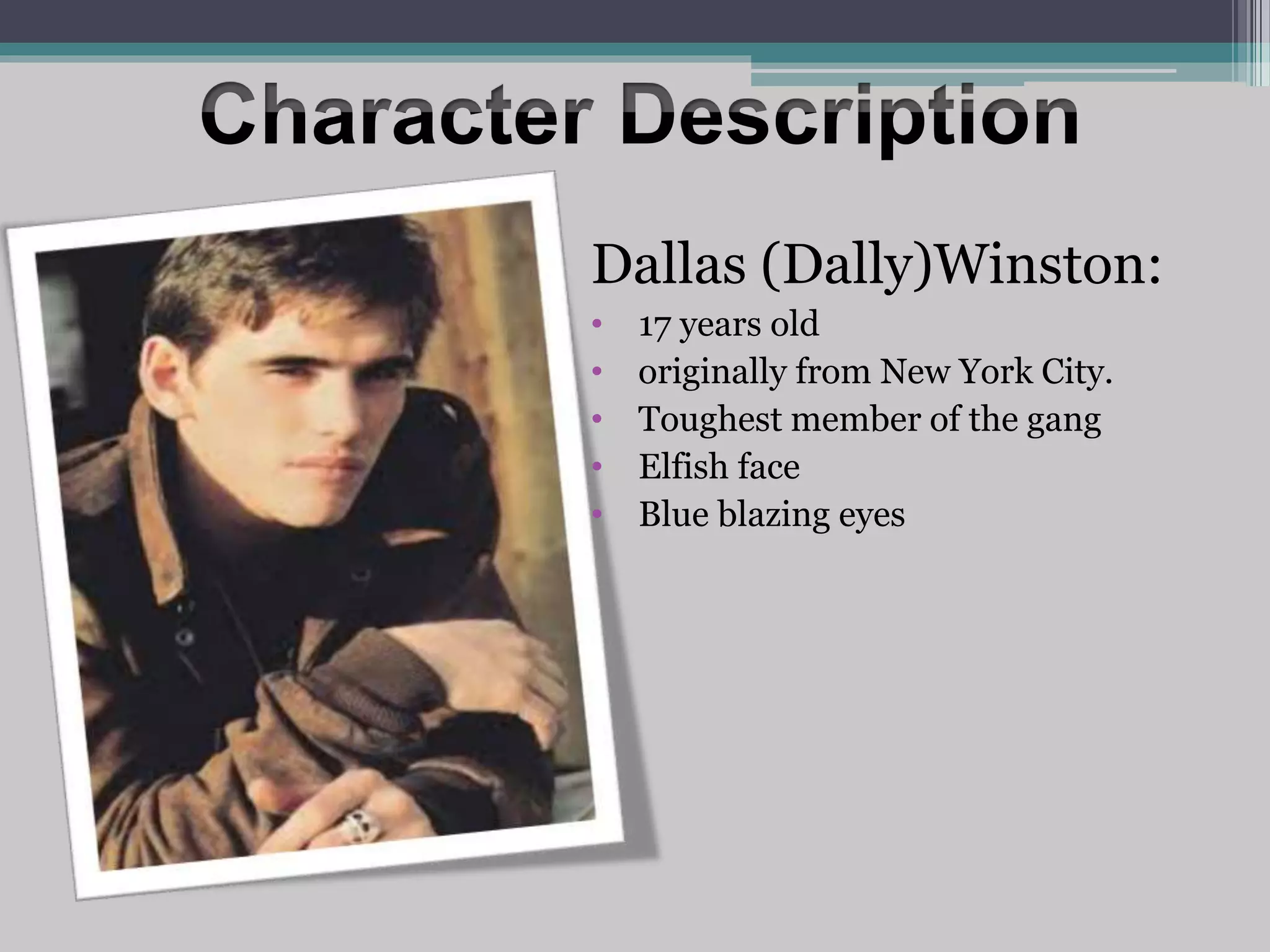 The outsiders | PPTX