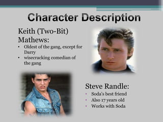 The Outsiders Two Bit Matthews