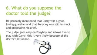 The Outsiders - Chapters 11 & 12 | PPTX