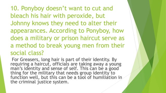 The Outsiders Chapter 5 | PPT