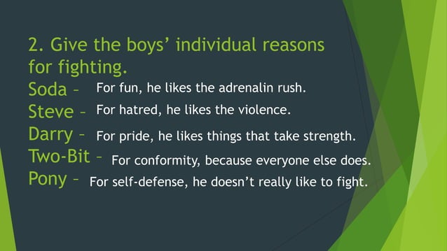 The Outsiders - Chapters 9 & 10 | PPTX