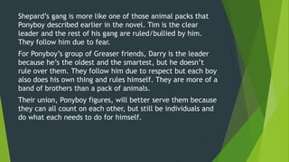 The Outsiders - Chapters 9 & 10 | PPTX