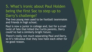 The Outsiders - Chapters 9 & 10 | PPTX