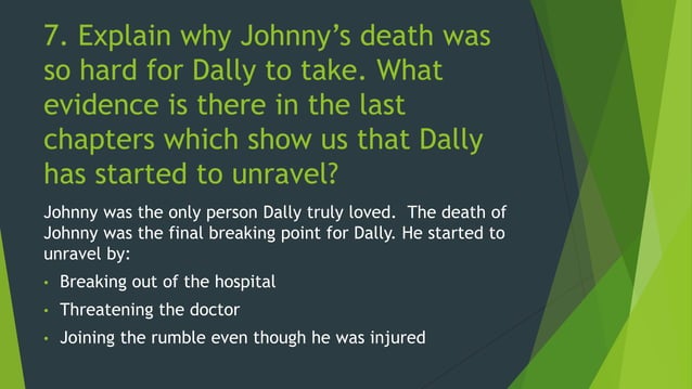 The Outsiders - Chapters 9 & 10 | PPTX