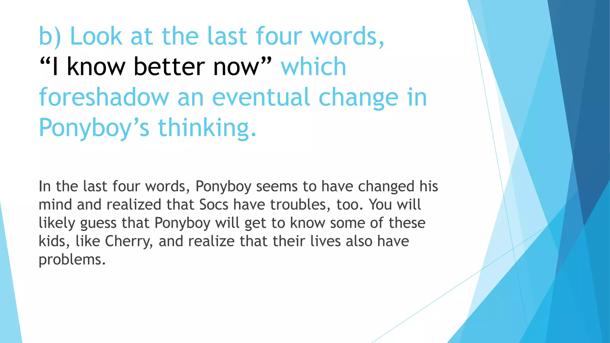 The Outsiders Chapter 2 | PPTX