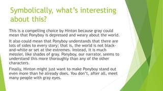 The Outsiders Chapter 4 | PPTX