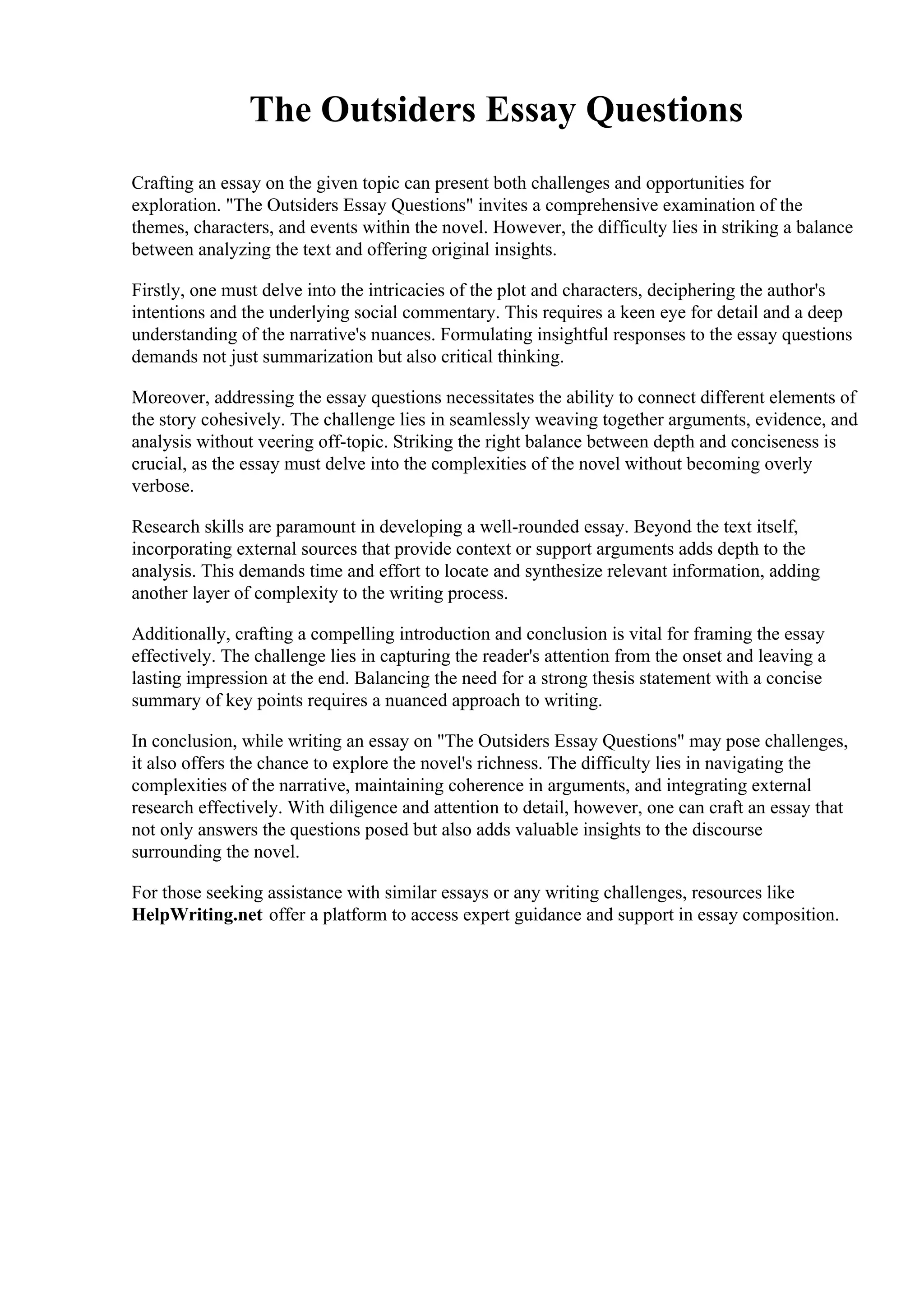 The Outsiders Essay Questions.pdf