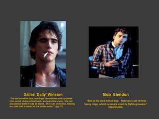 The outsiders lis5340 | PPTX
