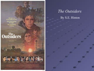 The Outsiders Slang | PPT | Fiction | Books and Literature