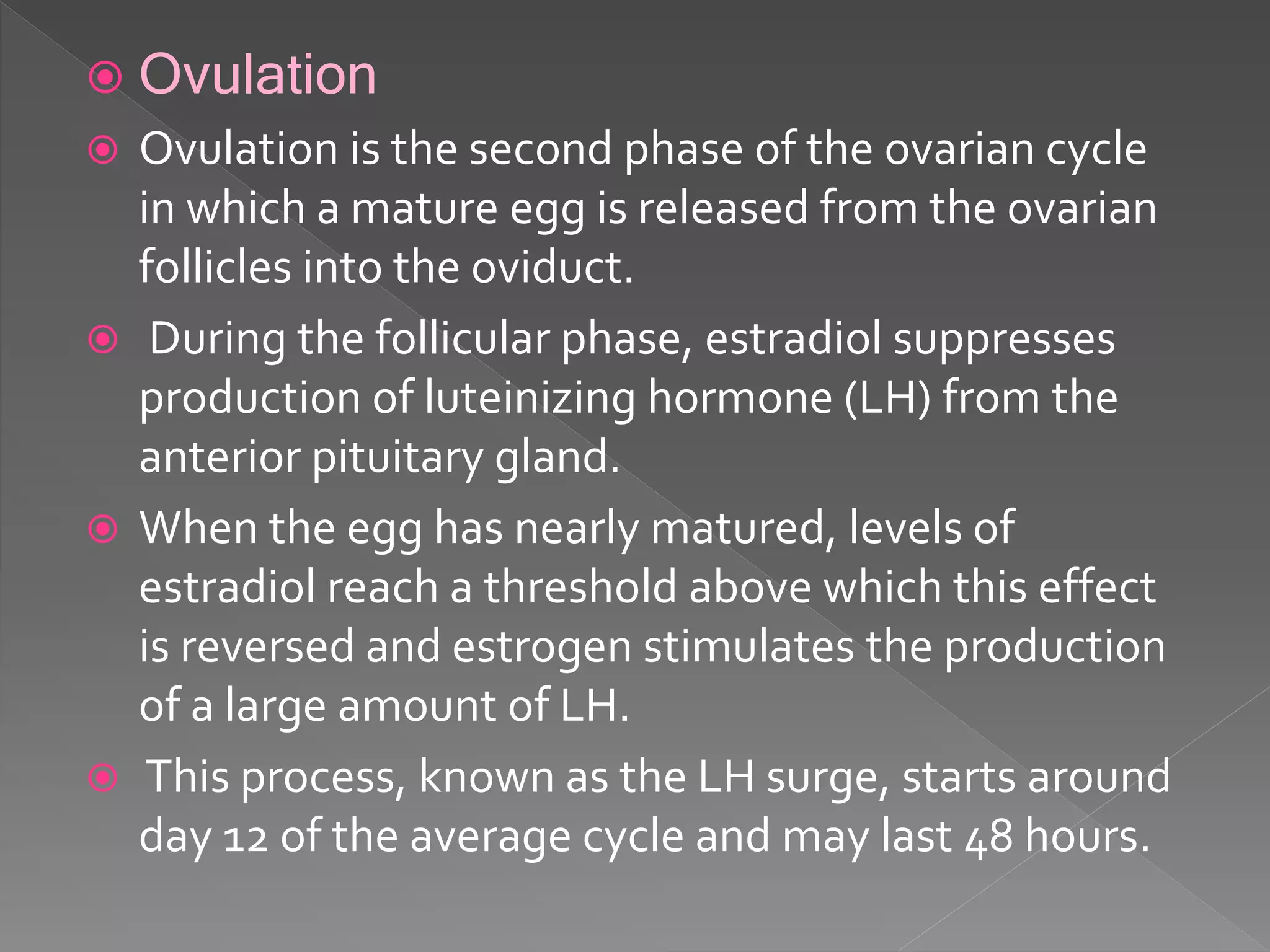 The ovarian cycle | PPTX
