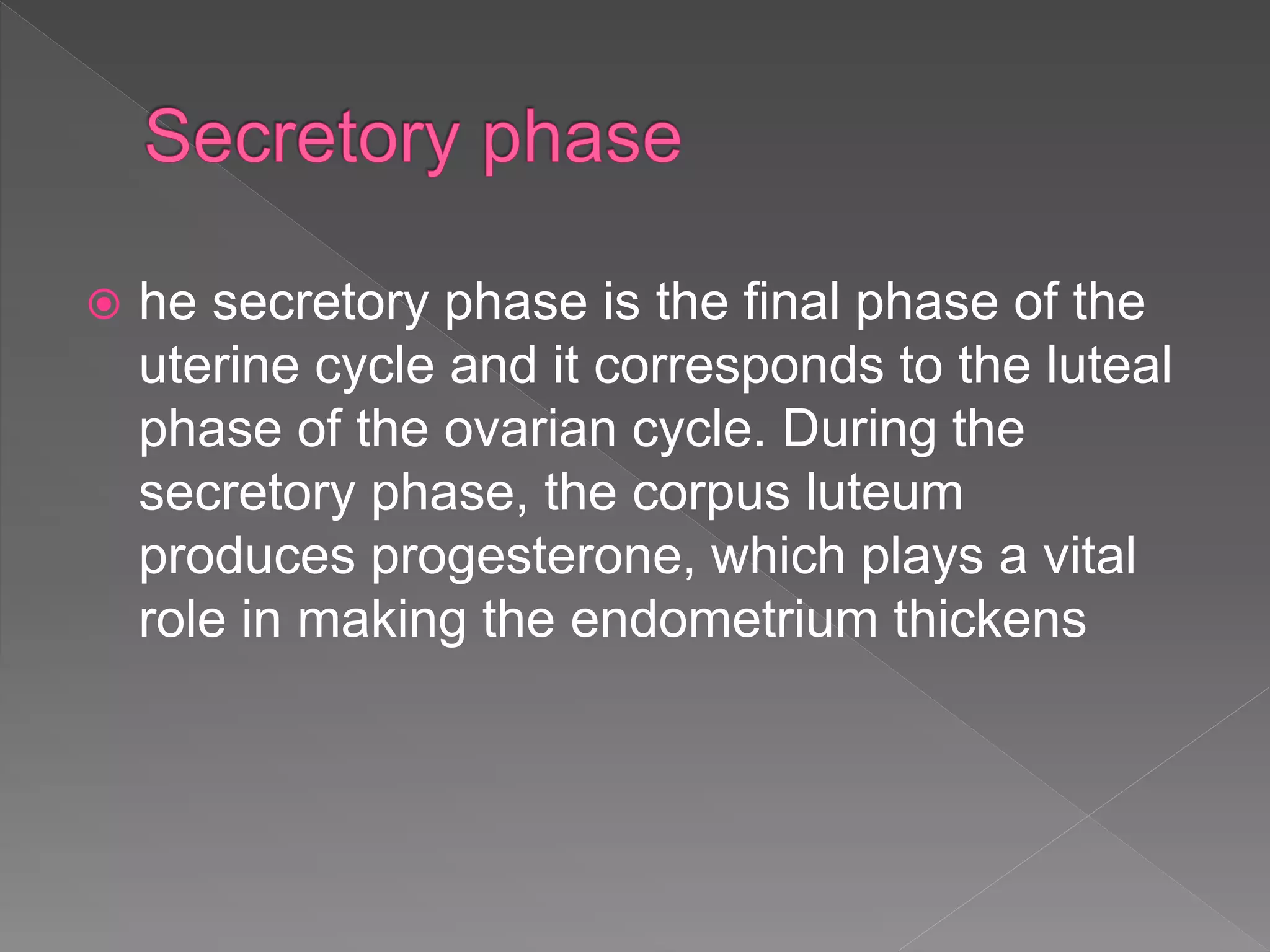 The ovarian cycle | PPTX