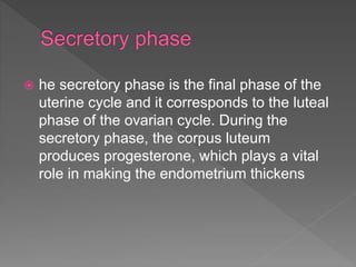 The ovarian cycle | PPTX