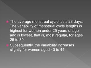 The ovarian cycle | PPTX
