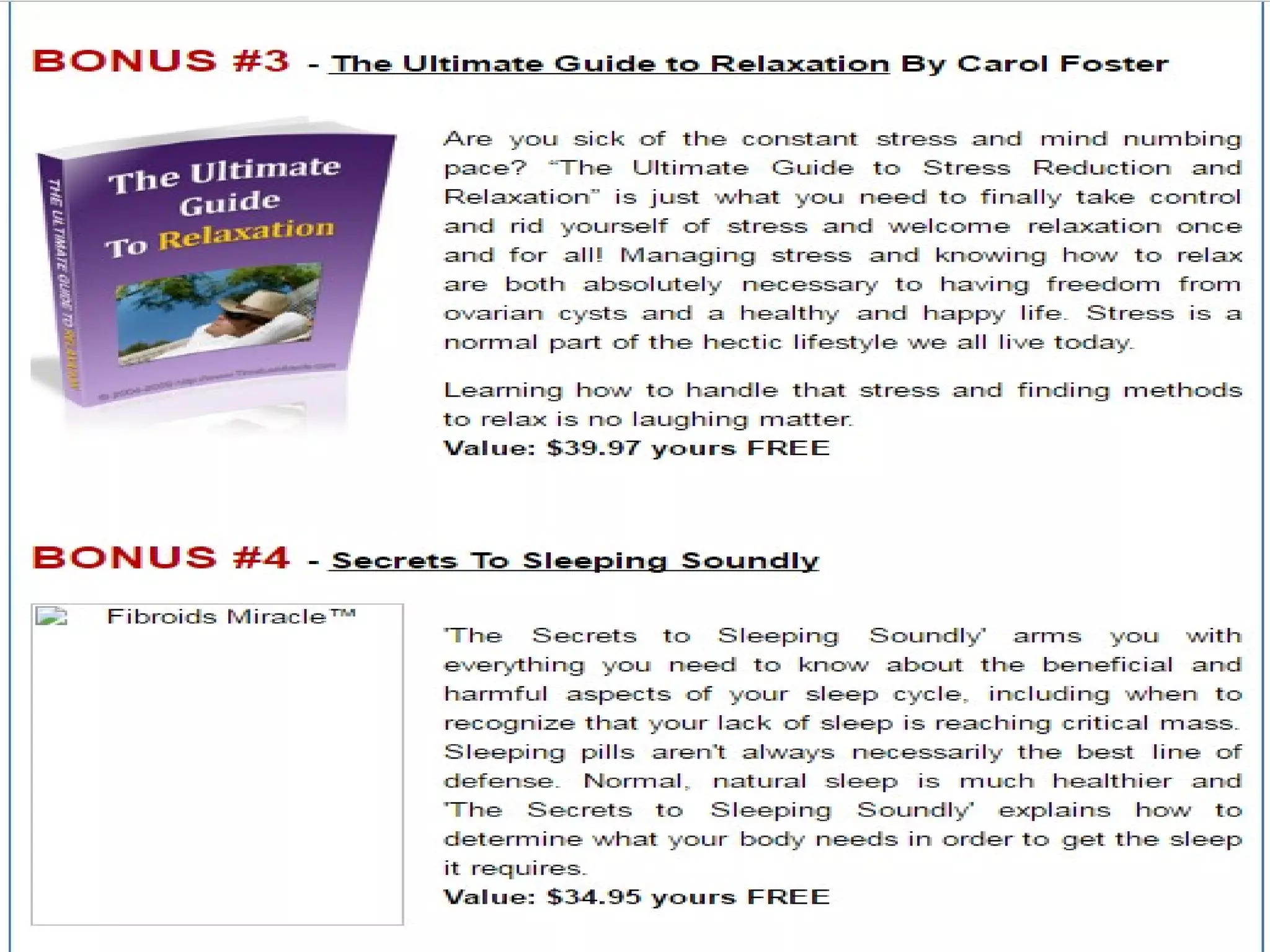 The ovarian cyst miracle™ system! | PPT