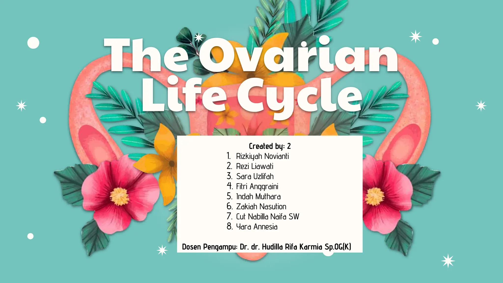 the ovarian life cycle.(siklus ovarium) ppt | PPTX