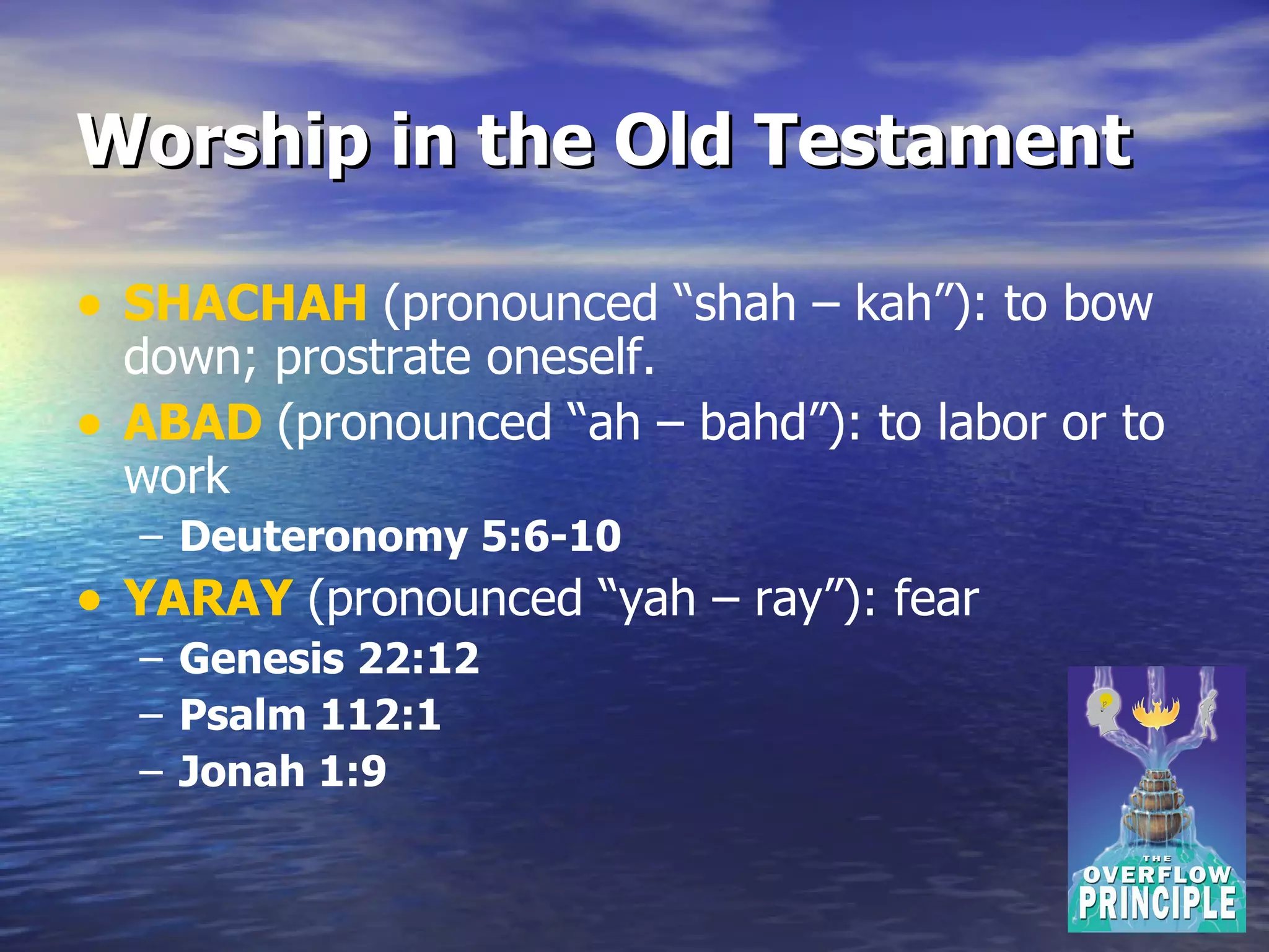 The Overflow Class Week 5 | PPT