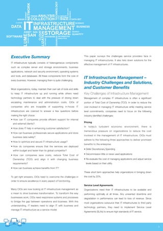 The overwhelming challenges of IT infrastructure management | PDF ...