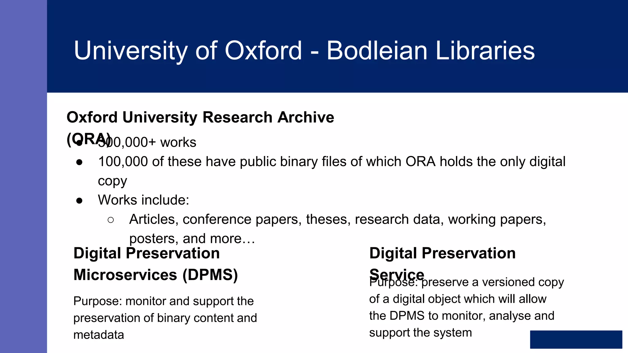 The Oxford Common File Layout | PPT