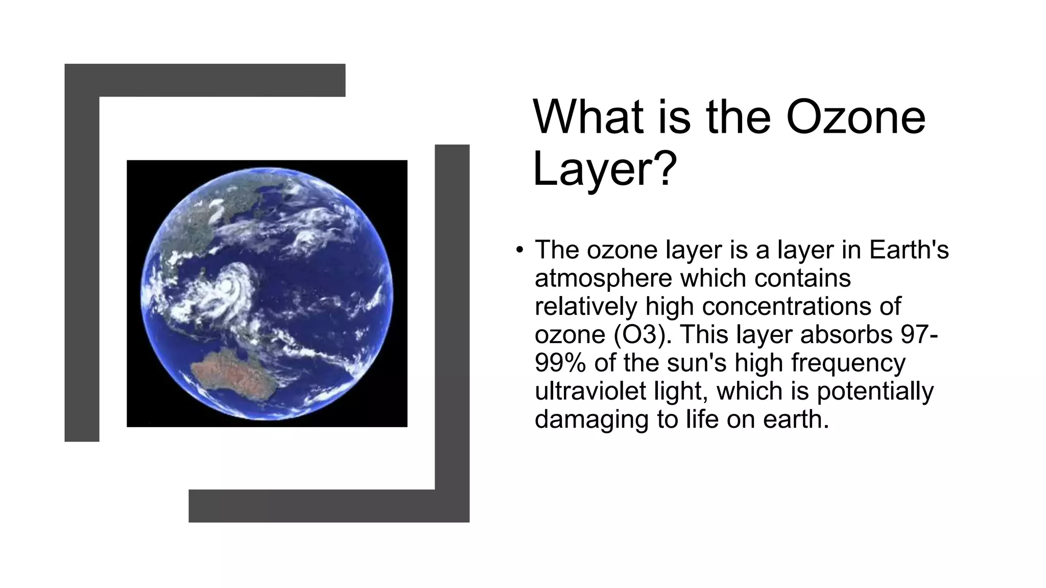 The Ozone Problem | PPTX