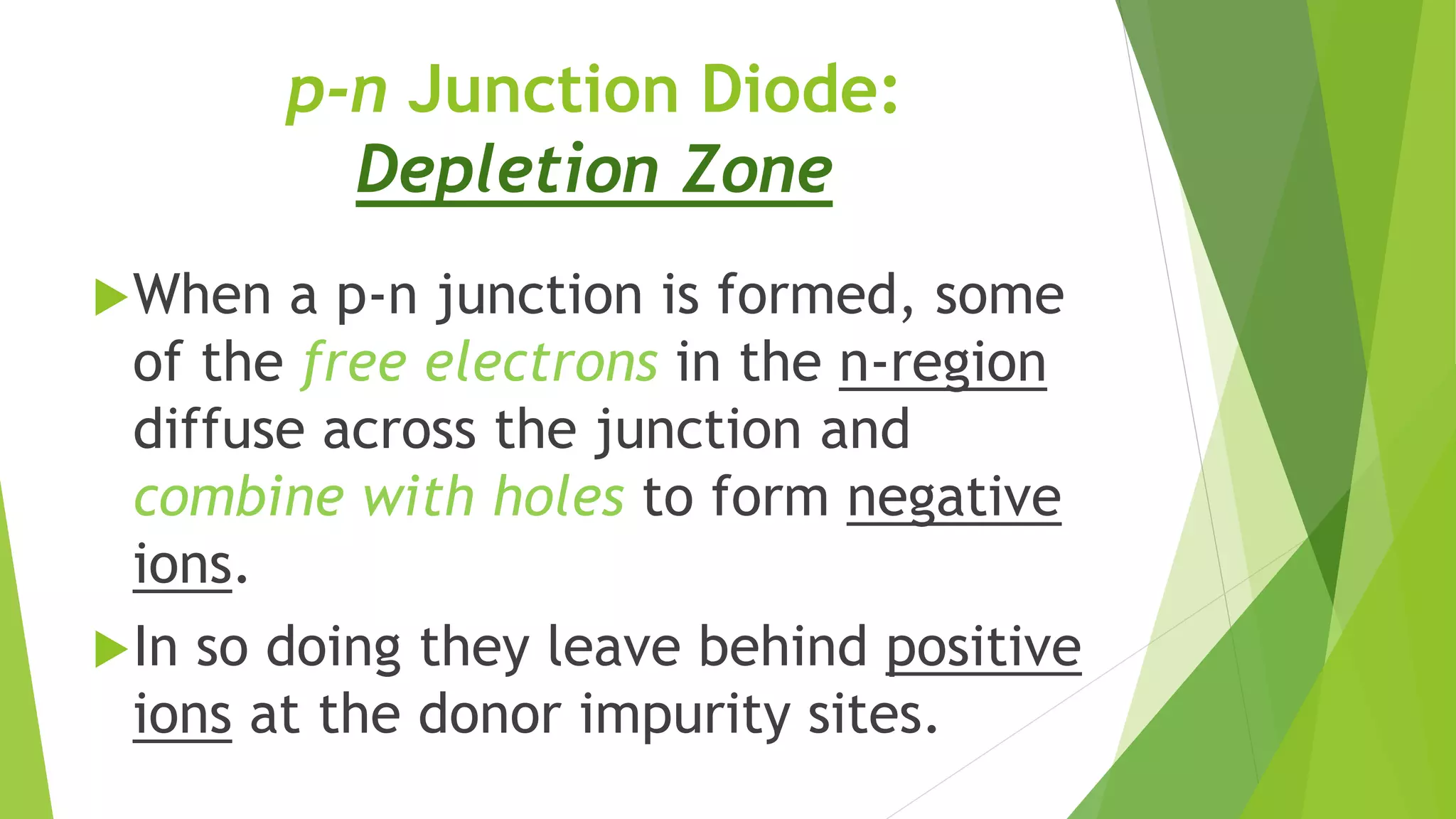 The p n Junction Diode (Basic Electronics) | PDF