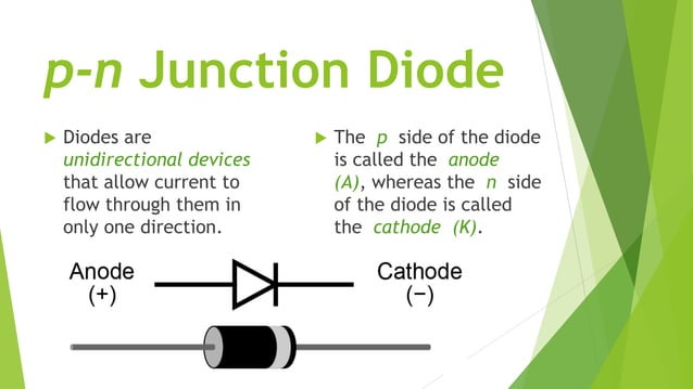 The p n Junction Diode (Basic Electronics) | PPT