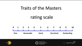 THEPAC 2014 - Rob Nixon - Traits of the Masters | PPT