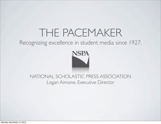 The NSPA Pacemaker Fall 2010 | PDF