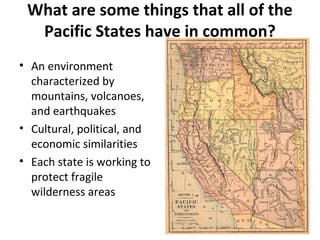 The pacific states | PPT