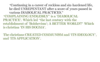 The PAGAN society to Exist: the Lamentations of the “christian” | PPT