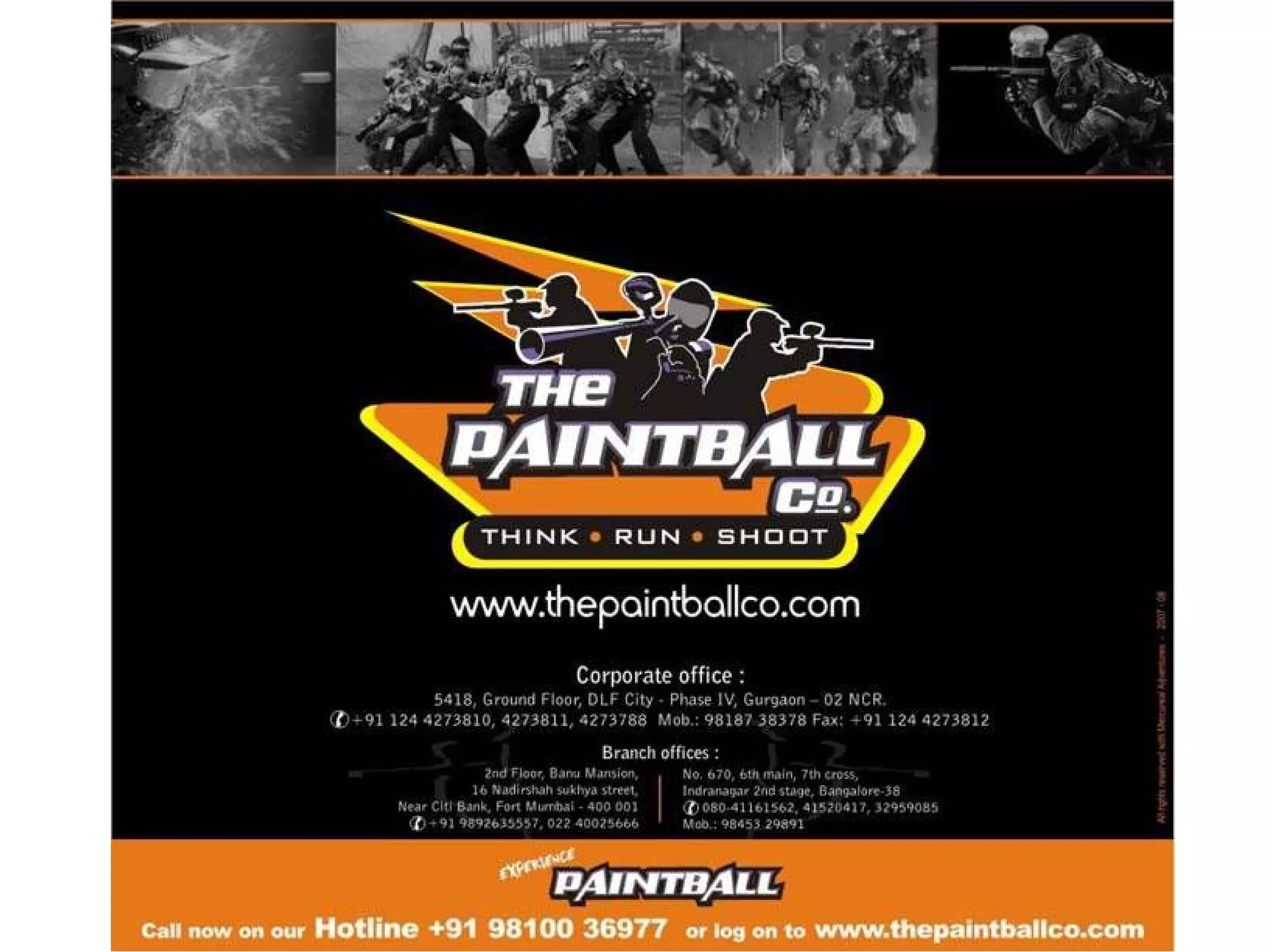 The Paintball Co. Brochure | PPS