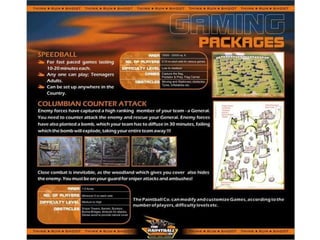 The Paintball Co. Brochure | PPT