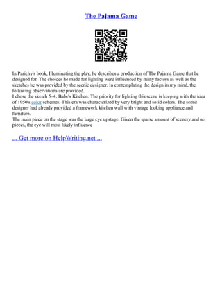 The Pajama Game | PDF