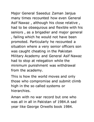 The pakistan army war 1965 | DOCX