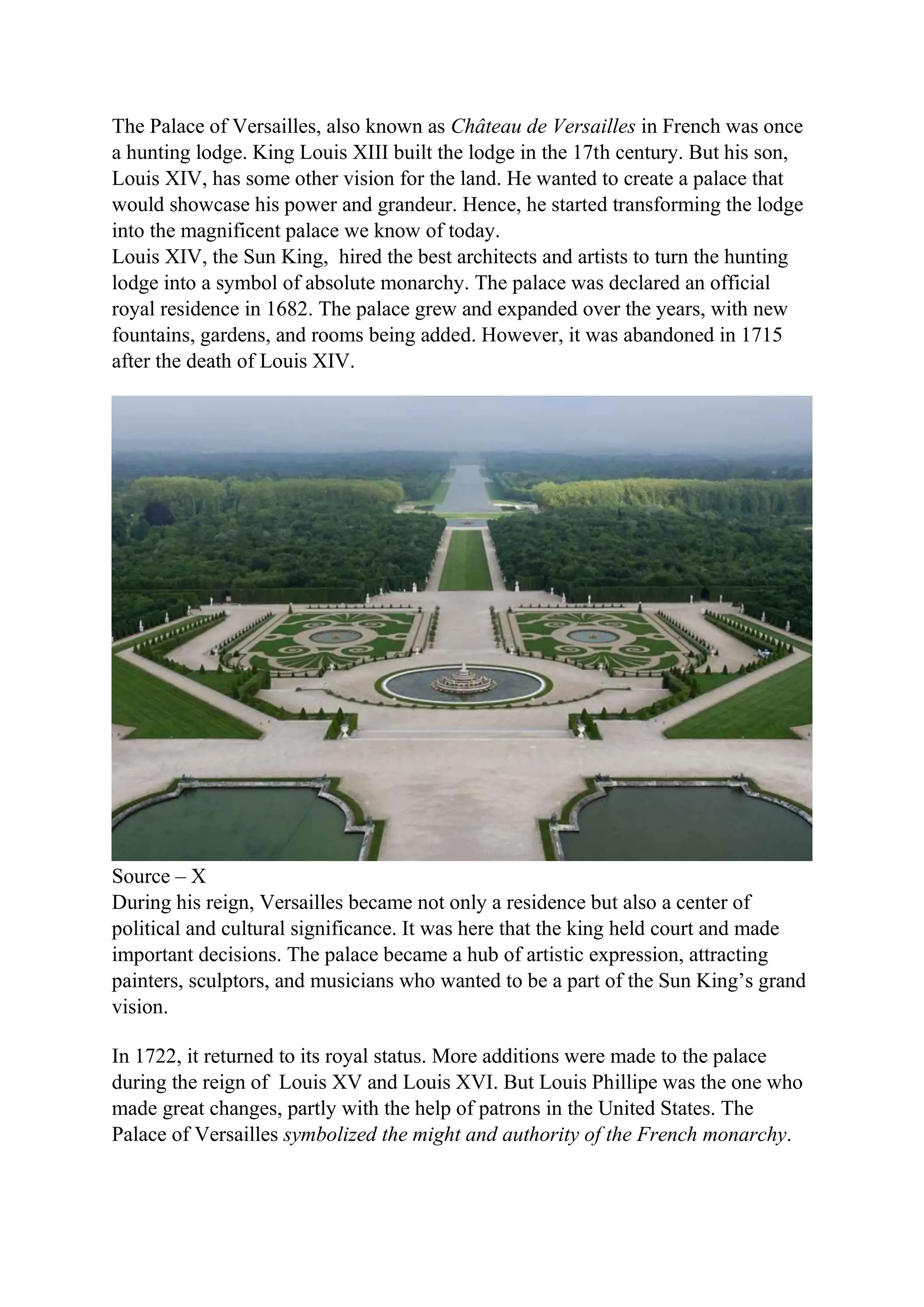 The Palace of Versailles: A Jewel of Time & History | CIO Women ...