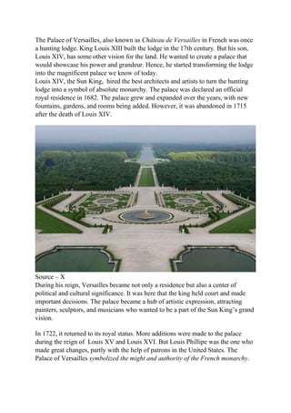 The Palace of Versailles: A Jewel of Time & History | CIO Women ...