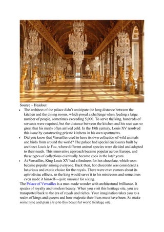 The Palace of Versailles: A Jewel of Time & History | CIO Women ...